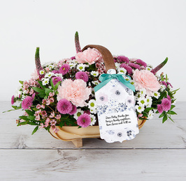 Carnation Charm — Flowercard - Sending floral hugs