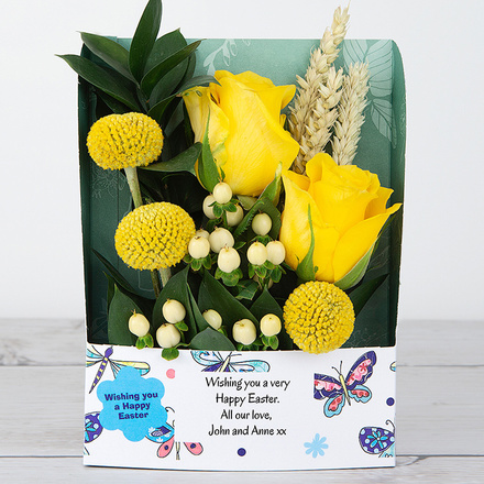 Sunny Easter Morning — Flowercard - Sending floral hugs