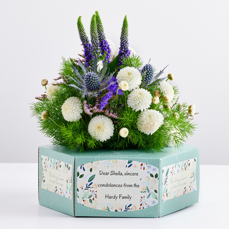 Personalised Sympathy Flowers & Cards | Flowercard